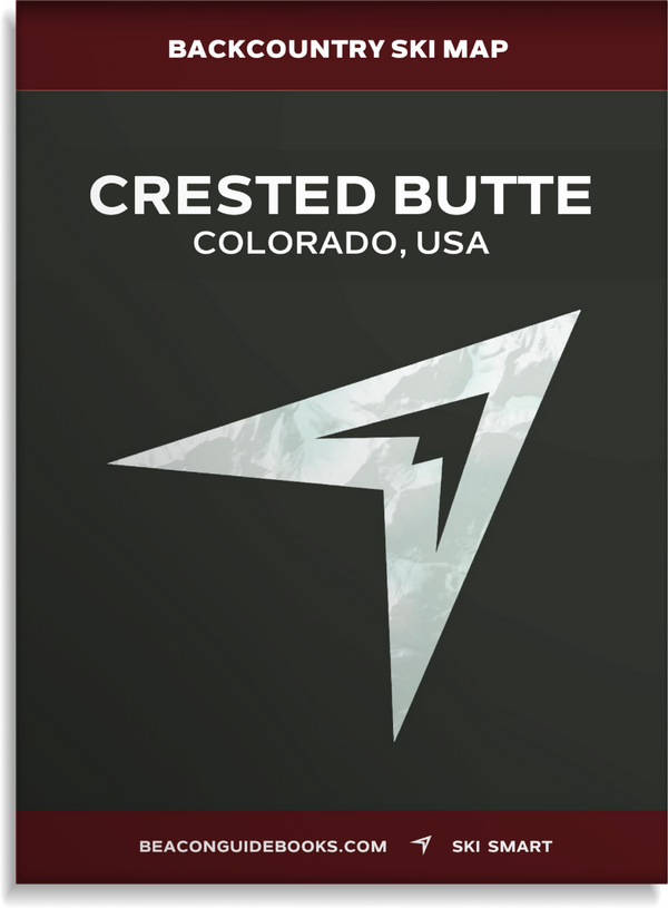 CB Backcountry Ski Map 2nd Edition - Chopwood Mercantile